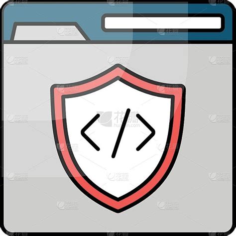 产品名称代码加密解密概念，信息安全矢量彩色图标设计，软件和网页开发符号，计算机编程和编码股票插图，