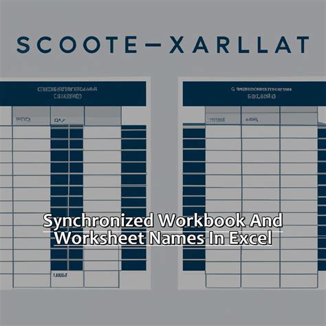 Synchronized Workbook And Worksheet Names In Excel Anders Fogh