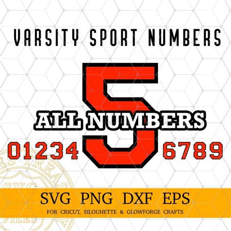 Football Fonts Sports Fonts Cricut Fonts Svg Files For Cricut School Fonts Sports Numbers