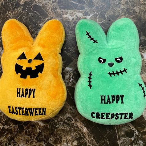 Halloween Plush Peeps Etsy