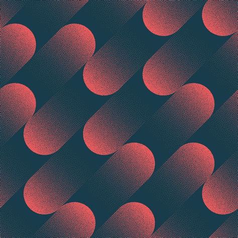 Premium Vector Ultra Modern Dynamic Stripes Seamless Pattern Trendy Vector Red Abstraction