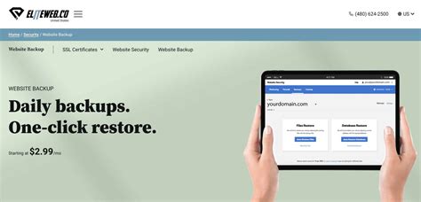 Website Backup Guide How And Why You Should Backup Your Website ELITEWEB Co USA