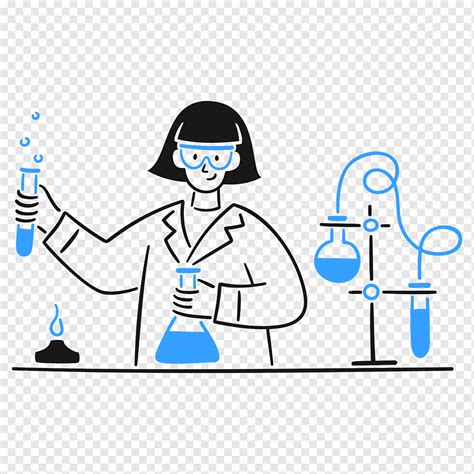 Lab Experiment Illustration Png PNGWing