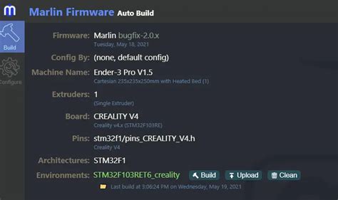 Marlin Firmware Builds Dprintscape