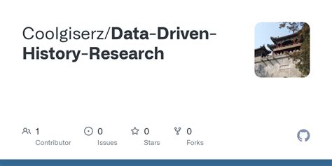 github coolgiserz data driven history research
