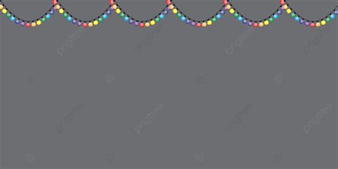 Christmas Light String Vector Hd Images Christmas Lights Party String Dark Design Party Dark