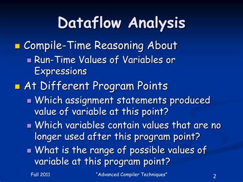 Ppt Data Flow Analysis Foundations Powerpoint Presentation Free