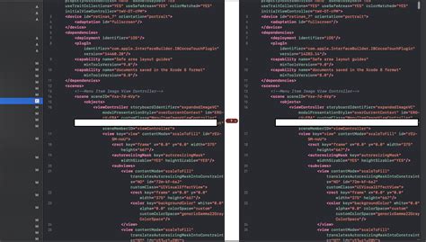 Ios Xcode 10 Storyboard And Infoplist Git Diff Is Not Properly