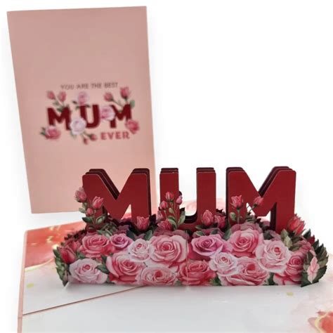 Best Mum Ever Pop Up Card Arhs Nsw