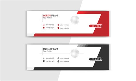 전자 메일 서명 서식 파일 서명 명함 비즈니스 전자 메일 메일 서명 저자 사진이 있는 비즈니스 이메일 서명은 현대적이고 최소한의 레이아웃을 배치합니다 디자인에 대한 스톡