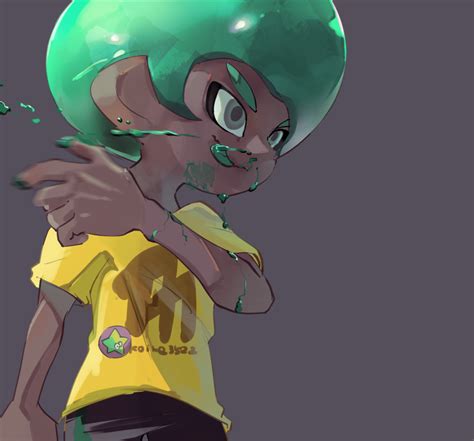 Koike Octoling Babe Octoling Player Character Nintendo Splatoon Series Babe Afro Koike Octoling Babe Octoling Player Character Nintendo Splatoon Series Babe Afro