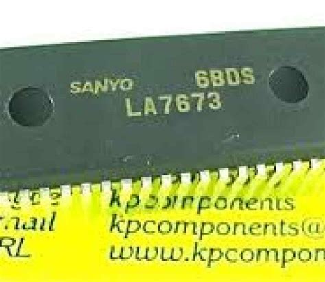 C 757 La7673 Circuito Integrado Sanyo 26 Pin Dip Carvalelectronics