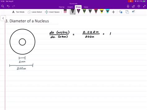 Solved An Atom Has A Very Small Nucleus Surrounded By An Electron Cloud Figure 2 1 Represents