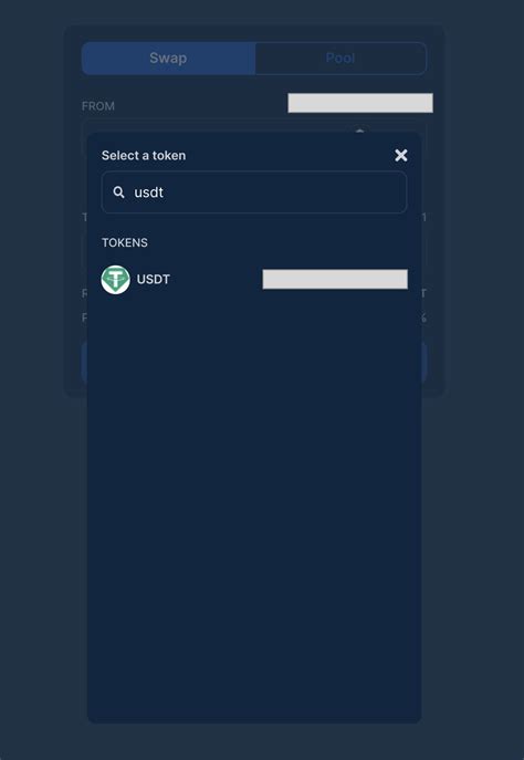 Cannot Select From Token Stuck At BNT BNT Trade Issue 206