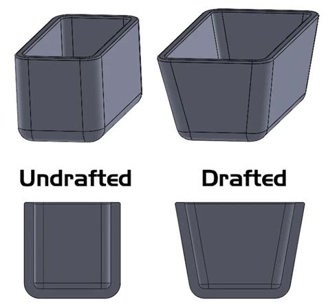 Draft Angle Injection Molding Fictiv