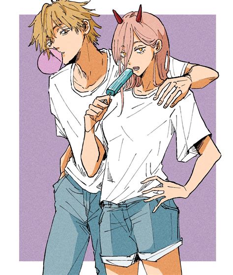 Chainsaw Man Chibi Keychains Includes Denji Makima Aki Hayakawa Power Reze Manga Anime