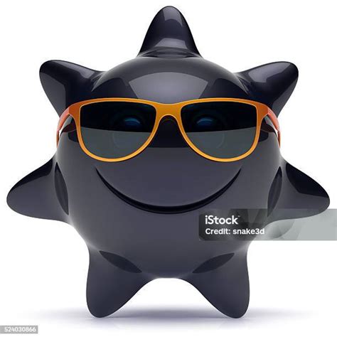 일요일 스타 웃는 얼굴 선글라스 활기참 여름 웃으세요 이모티콘 3차원 형태에 대한 스톡 사진 및 기타 이미지 3차원 형태 검은색 등장인물 Istock