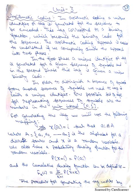 Dc Unit 3 Question Paper To Solve For Data Compression Subject For