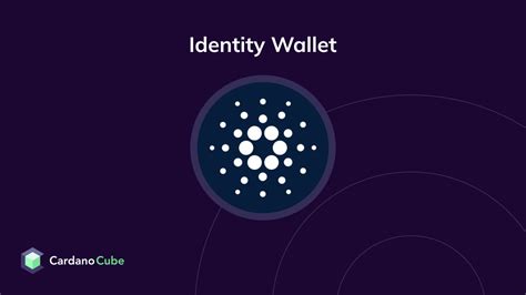 Identity Wallet Identity On The Cardano Blockchain Prices Charts