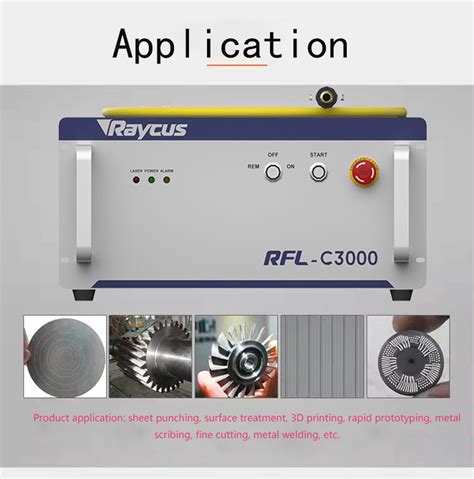Raycus 3000w Continuous Fiber Laser Rfl C3000 Raycus Laser Source Raycus Laser Source And 1kw
