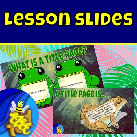 Nonfiction Title Page Lesson By Teach Simple