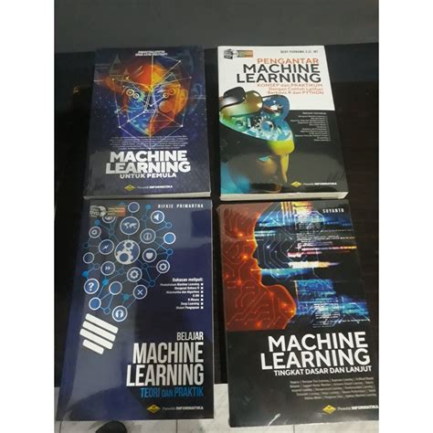 Jual Buku Belajar Machine Learning Paket Komplete Buku Diskon Buku
