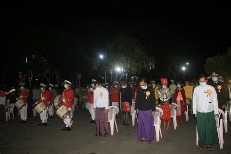 ပဲခူးတိုင်းဒေသကြီး ၇၄ နှစ်မြောက်လွတ်လပ်ရေးနေ့ အလံတင်အခမ်းအနားနှင့် သဝဏ်လွှာဖတ်ပွဲ အခမ်းအနားကျင