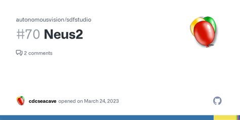 Neus Issue Autonomousvision Sdfstudio GitHub