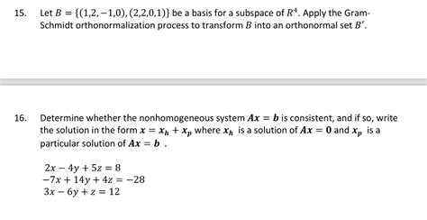 Solved 1 Write V As A Linear Combination Of U1 U2 Uz If
