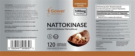 Gh Nattokinase 2000fu Extract Capsules 120 Natto Capsules Non Gmo