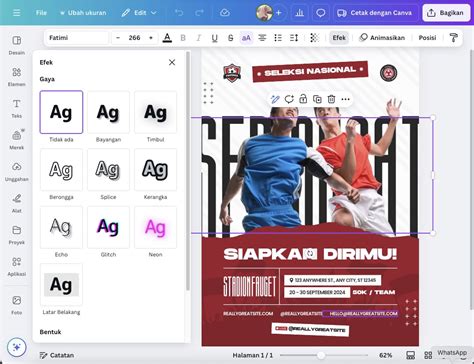 Pendesain Pamflet Gratis Buat Pamflet Online Canva