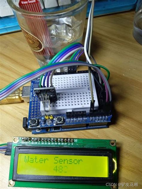 【雕爷学编程】arduino动手做（24） 水位传感器模块3hw038 水位传感器aduino Csdn博客