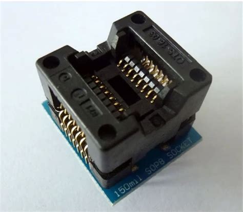 sop16 dip16 socket 150mil adapter socket ic programmer at ₹ 250 in thane