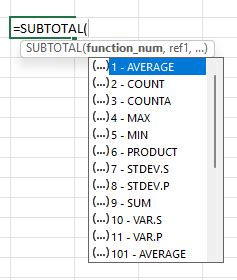 When To Use Subtotals In Excel Howtoexcel Net