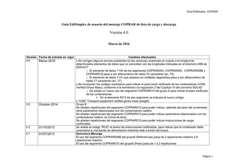 Guía Edisimplex De Usuario Del Mensaje Coprar De Lista