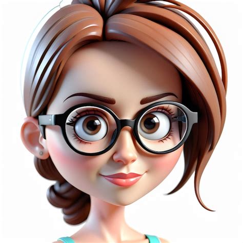Premium Photo 3d Cartoon Woman