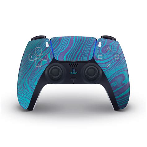 Cobalt Damascus Ps Controller Skin KO Custom Creations