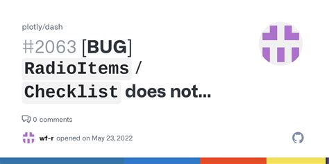 Bug `radioitems` `checklist` Does Not Display Vertically As Documented Without Stylesheet
