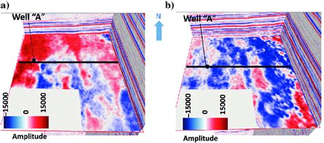 Perspective View Showing Time Slices Through The Pp Seismic Volume At