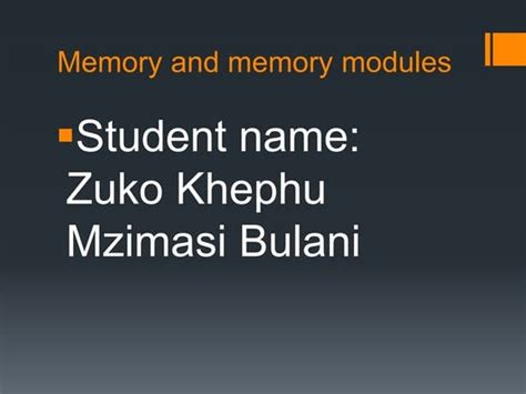 Random Access Memory Pptx Data Storage And Warehousing Computing