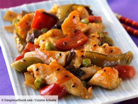 Blancs De Poulet Aux Poivrons Facile Découvrez Les Recettes De