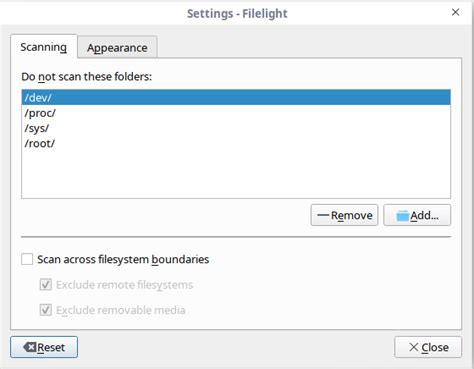 visualize disk usage with filelight in linux ostechnix