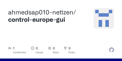 Control Europe Guicontrol Guilua At Main · Ahmedsap010 Netizen