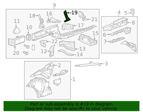 20860054 High Quality Frame Stiffener For 2013 2020 Gm Autonation Parts