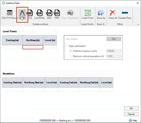 importing surface data autodesk