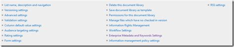 How To Enable Enterprise Metadata And Keywords Settings In Sharepoint