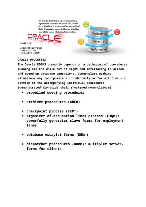 Docx Oracle Processes Dokumentips