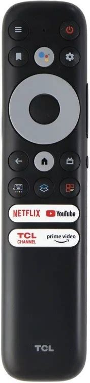Tcl Rc813 Remote Control Instruction Manual
