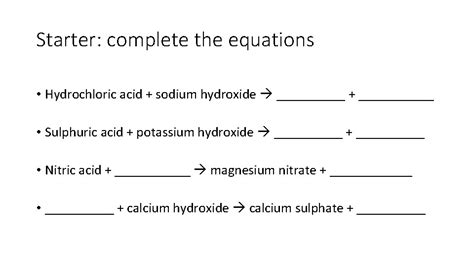 Sodium Carbonate Plus Hydrochloric Acid Complete Ionic Equation